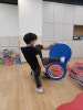 부천 영어유치원 유아체육 교구대여 2주차 대형2인3각 멀티색판 활동 후기입니다 네이버 블로그